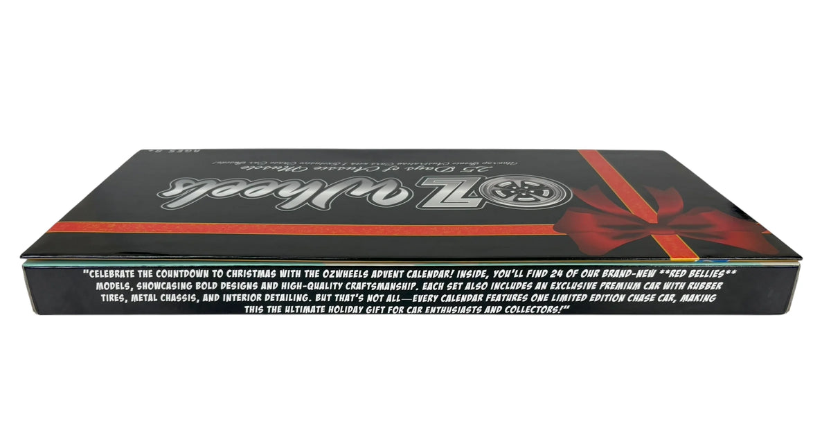 1:64 Oz Wheels Advent Calendar -- 25 Cars Included -- Oz Wheels