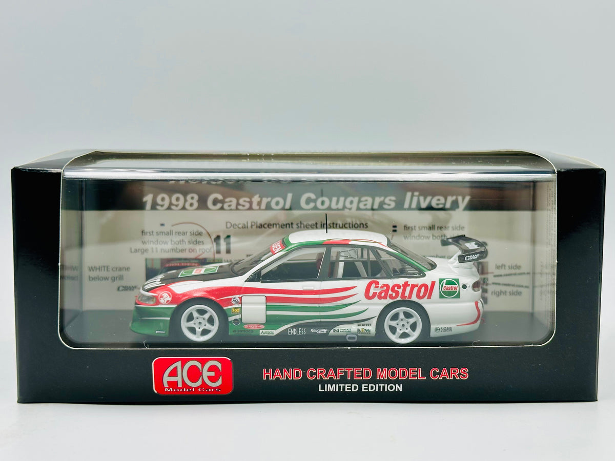 1:43 1998 Castrol Cougars Livery -- Holden VS Commodore -- 2025 Expo