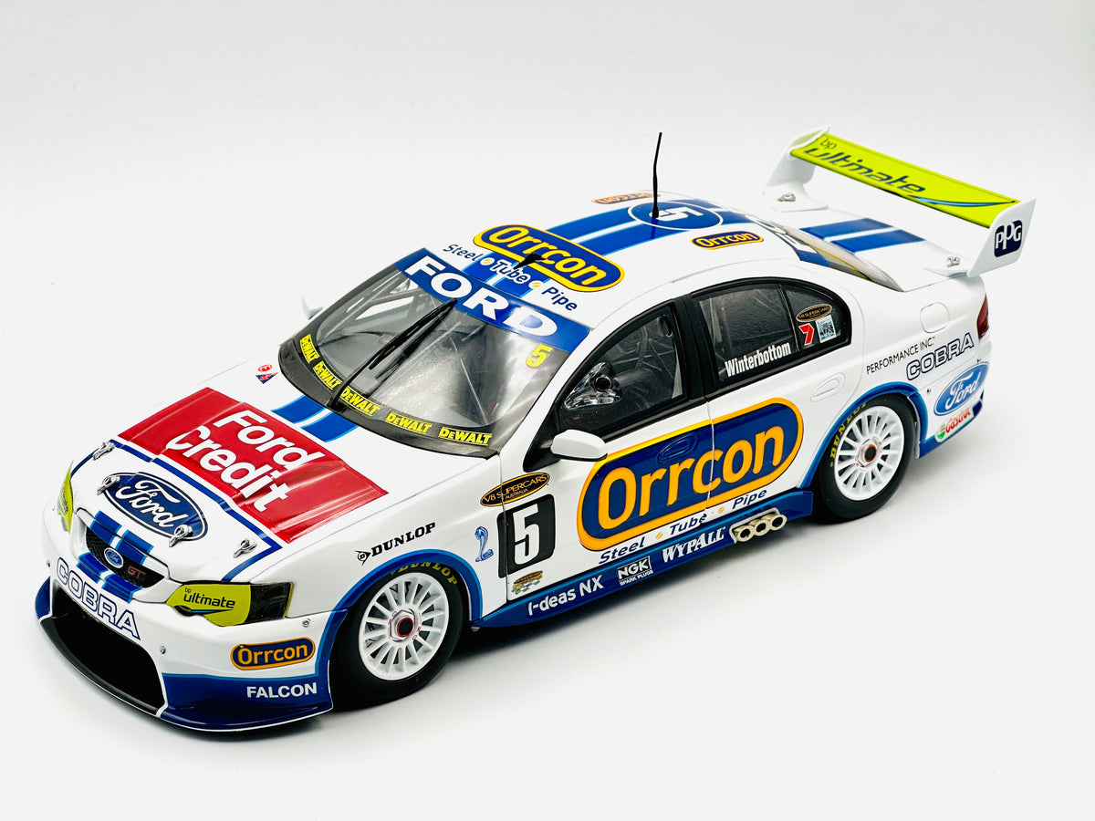 1:18 2007 Mark Winterbottom -- Retro Bahrain Ford BF Falcon -- Classic