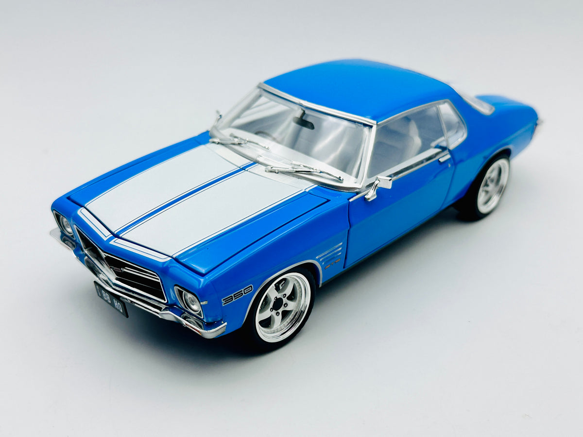 1:24 Holden Monaro HQ GTS "BB HQ"-- Blue w/White Stripes -- DDA/Greenl