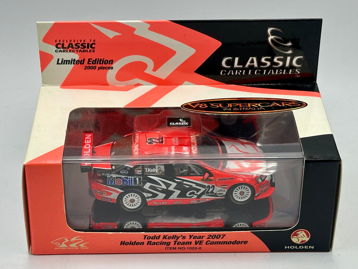 1:43 2007 Todd Kelly -- #22 Holden VE Commodore HRT -- Classic Carlect