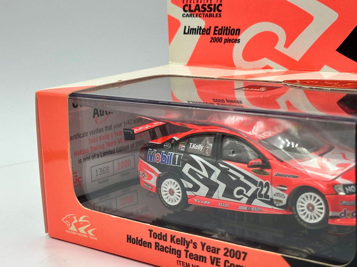 1:43 2007 Todd Kelly -- #22 Holden VE Commodore HRT -- Classic Carlect