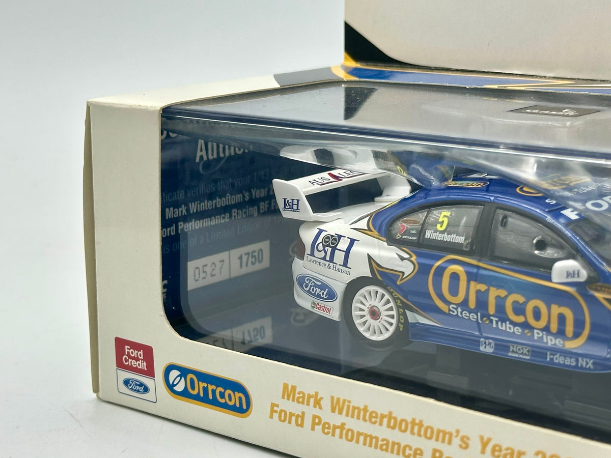 1:43 2008 Mark Winterbottom -- #5 Ford BF Falcon -- Classic Carlectabl