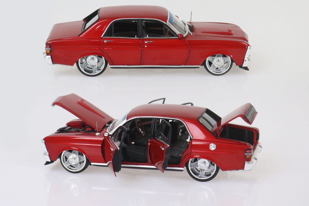 1:24 Ford XY Falcon -- Custom Candy Red -- DDA Collectibles