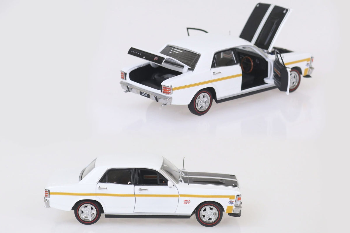 1:32 Ford XW Falcon GT-HO Phase 2 -- White -- DDA Collectibles
