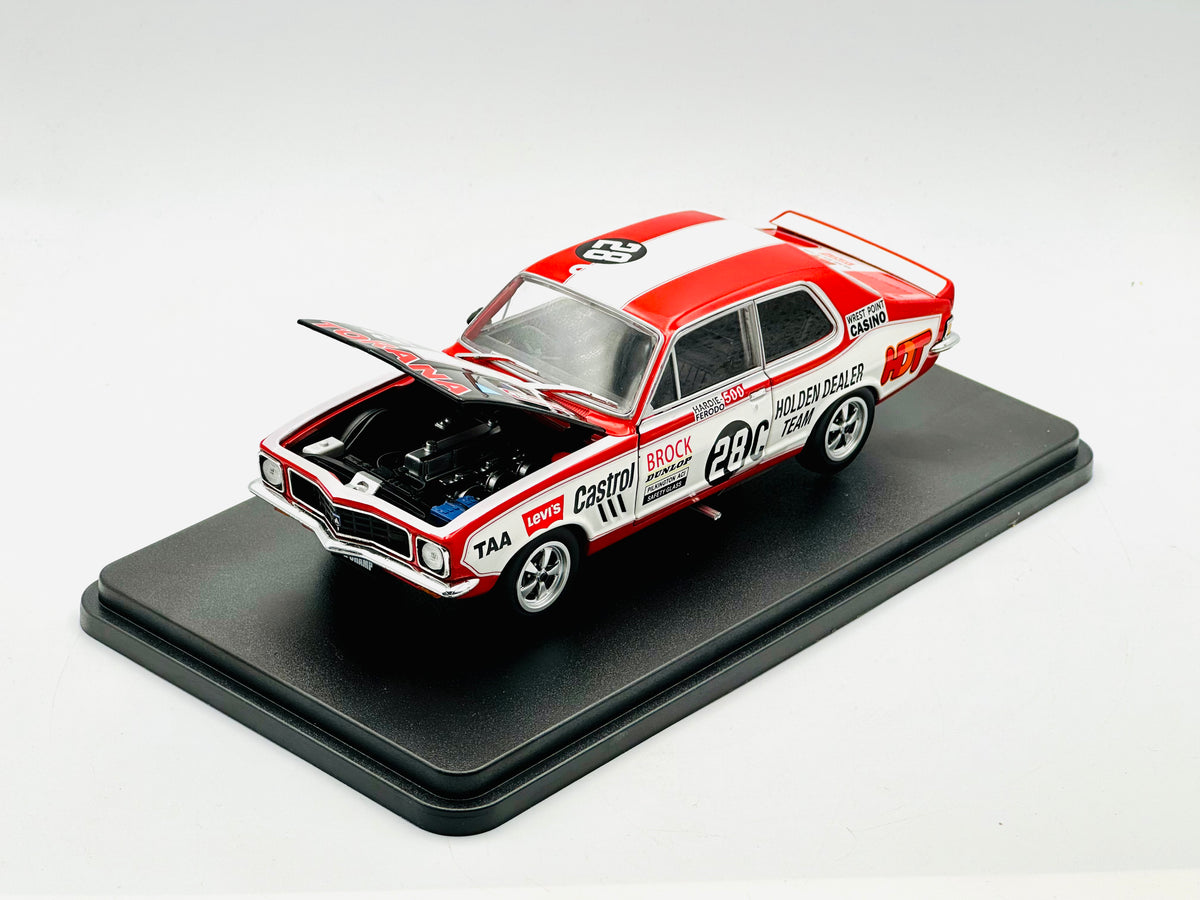 1:24 1972 Bathurst Winner Peter Brock - #28C Holden LJ Torana - DDA Co