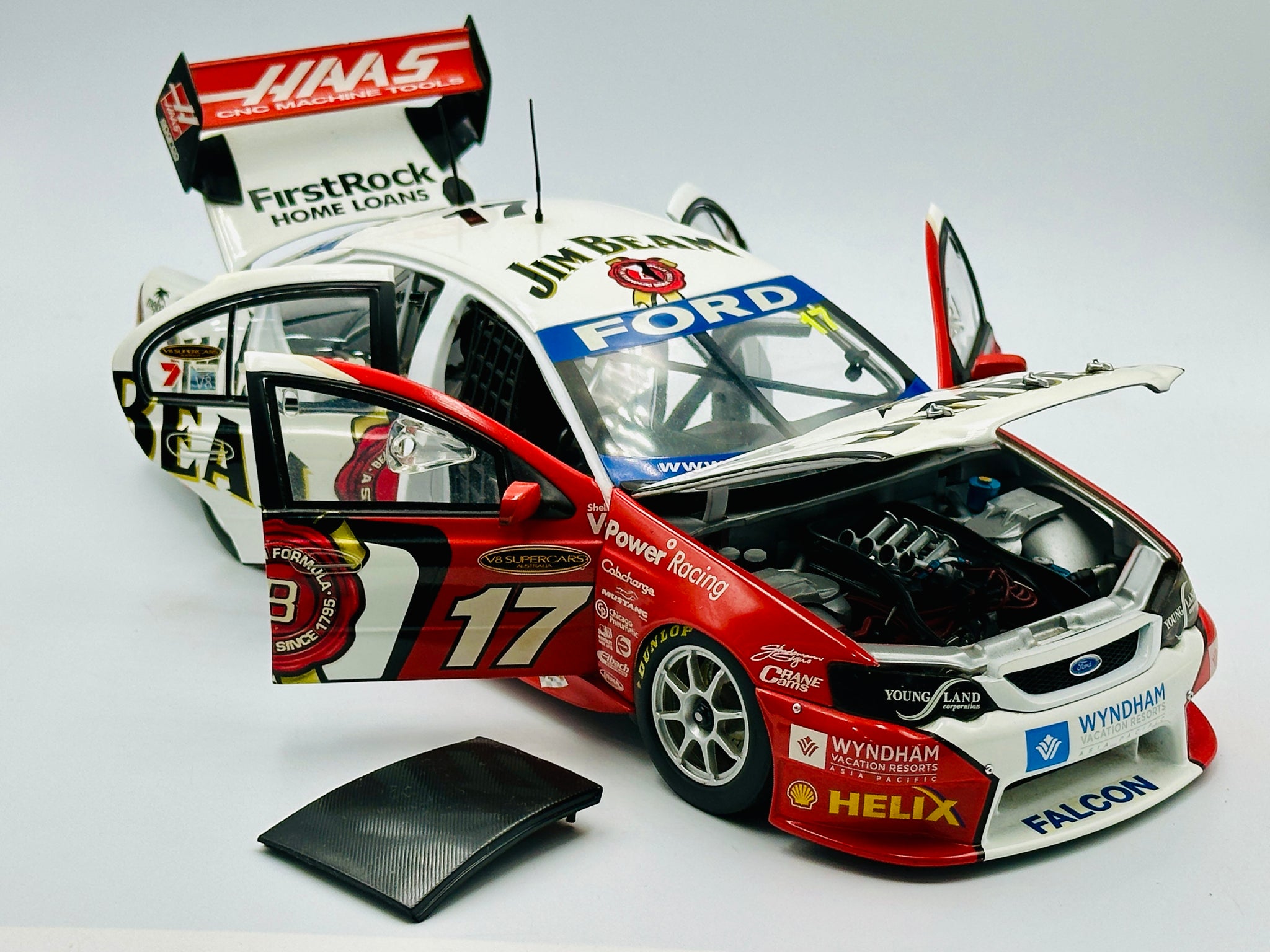 1:18 2007 Steven Johnson -- #17 DJR -- Ford BF Falcon -- Classic Carle