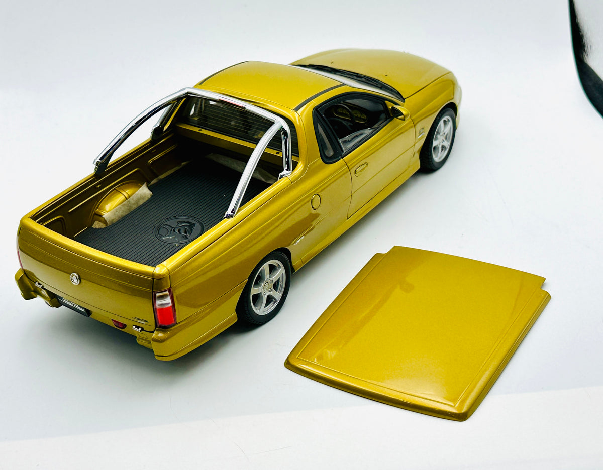 1:18 Holden VU SS Ute -- Hyper Yellow -- Classic Carlectables