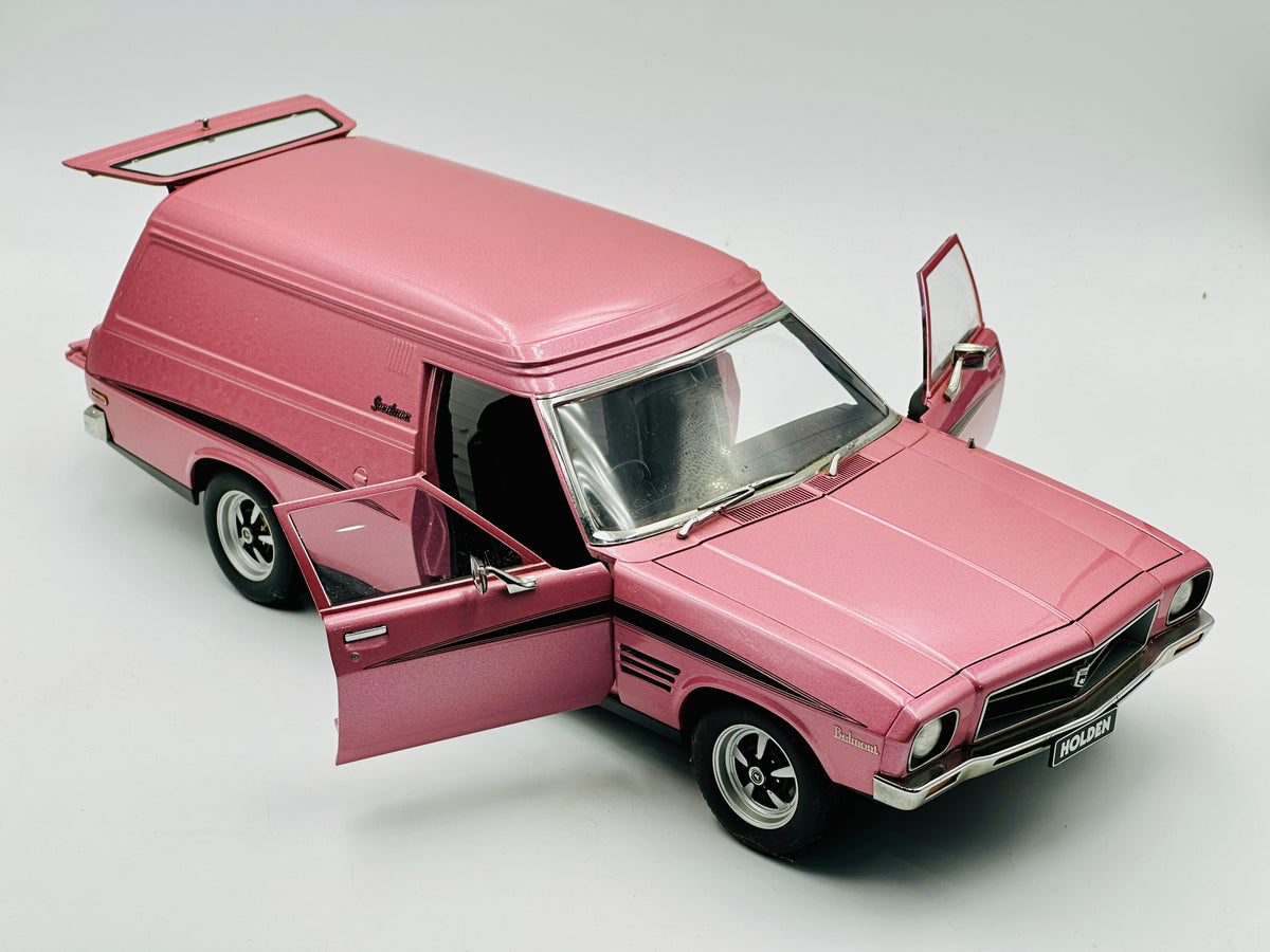 1:18 Holden HQ Sandman Panel Van -- Orchid Metallic Pink -- Biante/AUT