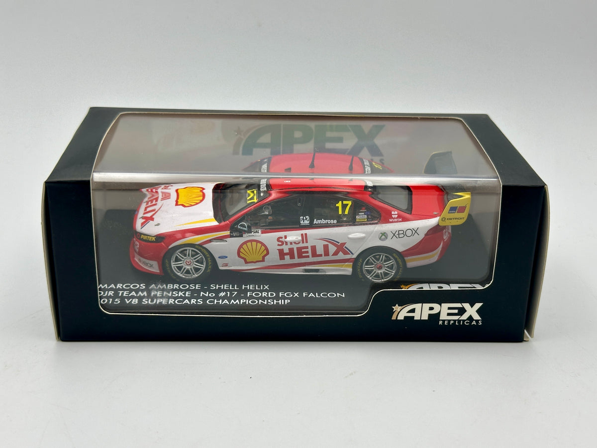 1:43 2015 Marcos Ambrose -- DJR #17 Ford FGX Falcon -- Apex Replicas