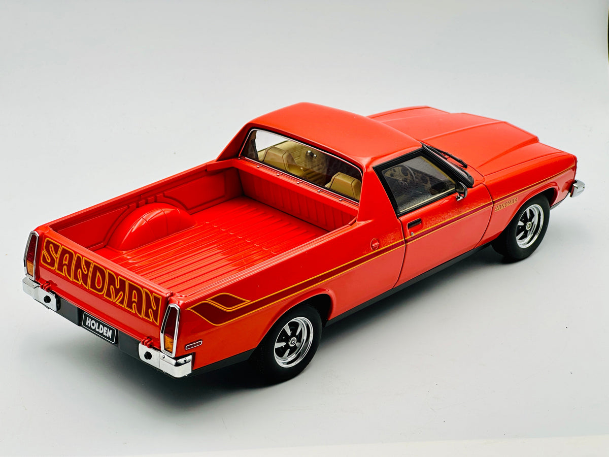 1:18 Holden HX Sandman Utility -- Mandarin Red -- Biante/AUTOart