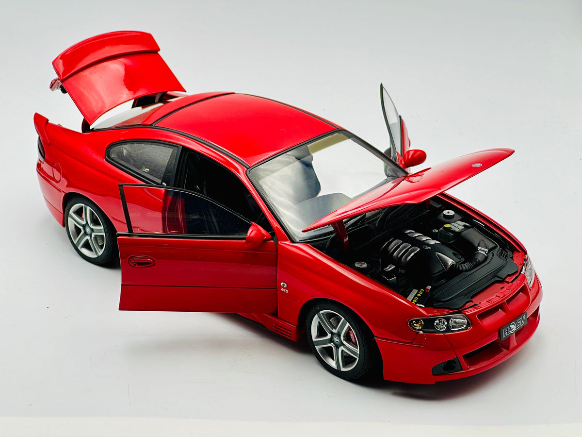 1:18 HSV GTO Coupe -- Sting Red -- Biante/AUTOart (Holden Special Vehi