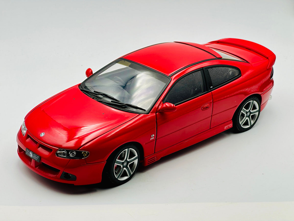 1:18 HSV GTO Coupe -- Sting Red -- Biante/AUTOart (Holden Special Vehi