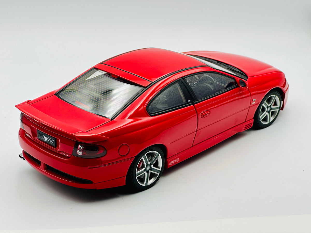 1:18 HSV GTO Coupe -- Sting Red -- Biante/AUTOart (Holden Special Vehi