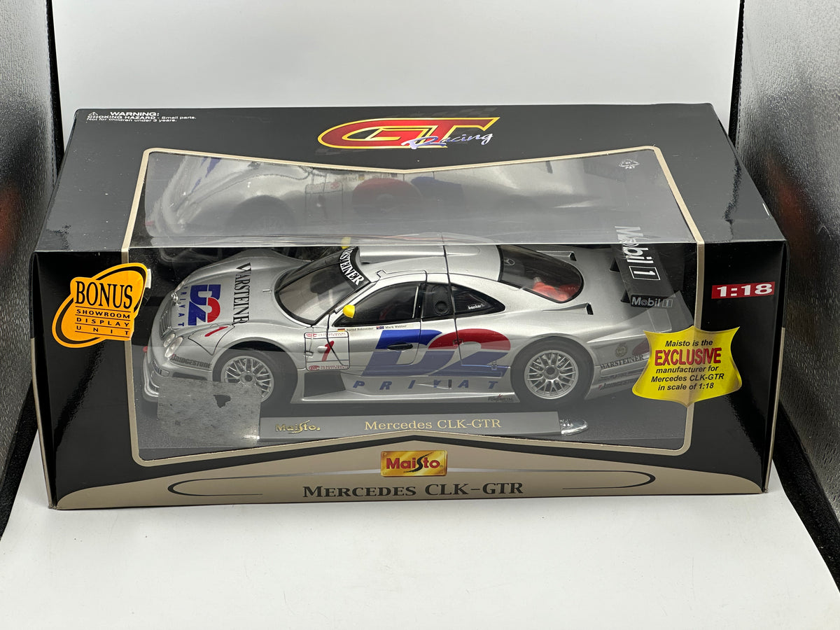 1:18 Mercedes CLK-GTR -- #1 Mark Webber / Bernd Schneider -- Maisto