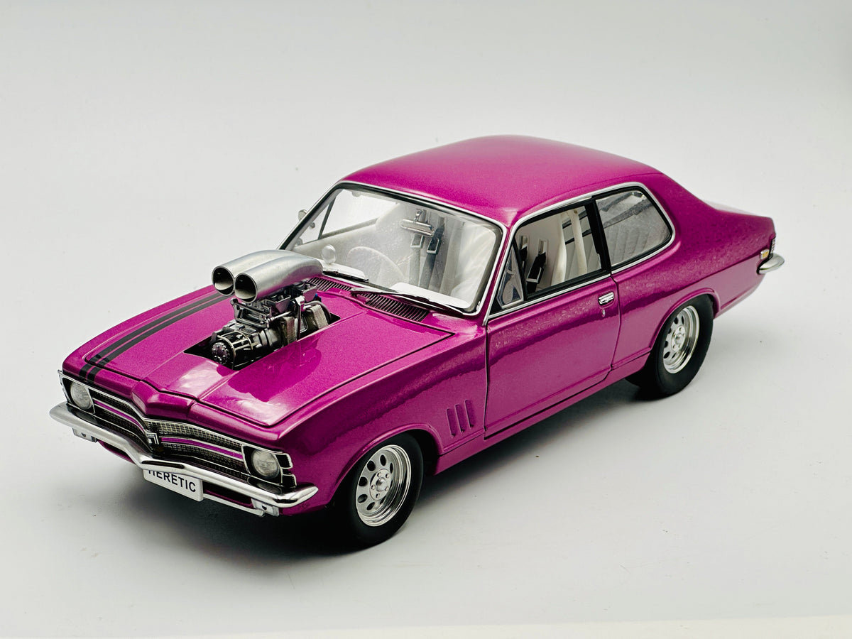 1:18 Holden LC Torana GTR Street Machine "Heretic" -- Pollyanna Pink