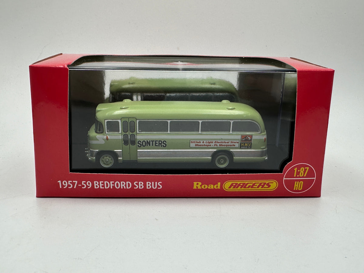 1:87 (HO) Sonters Bus Lines -- 1957-1959 Bedford SB Bus -- Cooee Class
