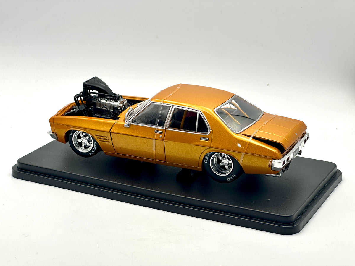 1:24 Holden HQ Monaro Custom Street Machine -- Gold (Orange) -- DDA Co