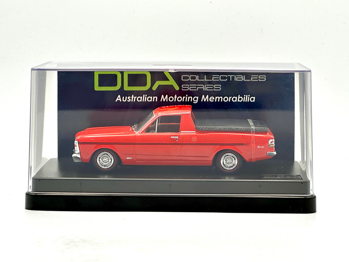 1:43 Ford XY Falcon Ute -- Vermillion Fire Red -- DDA Collectibles
