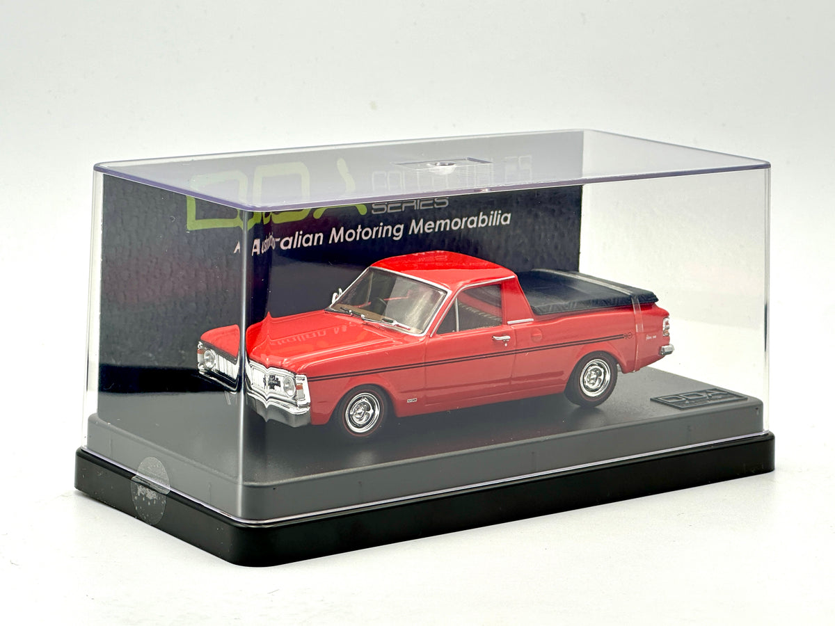 1:43 Ford XY Falcon Ute -- Vermillion Fire Red -- DDA Collectibles