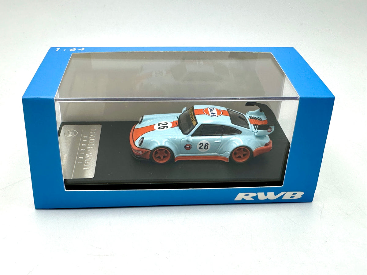 1:64 RWB 911 964 -- #26 Gulf -- RWB Original Porsche