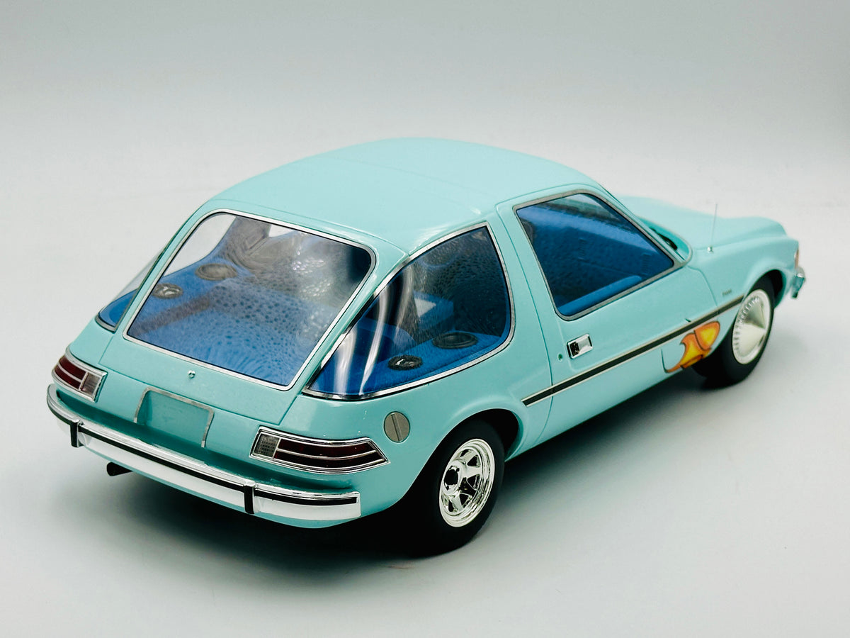1:18 1977 AMC Pacer "Mirthmobile" -- Wayne's World - Blue -- LS Collec