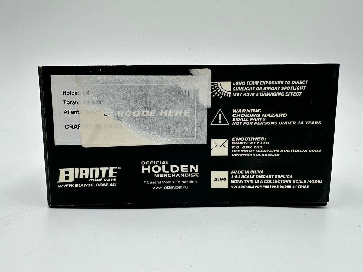 1:64 Holden LX Torana SS A9X -- Atlantis Blue -- Biante
