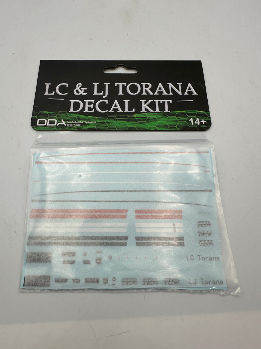 1:24 Holden LC & LJ Torana GTR XU-1 -- Decal Kit -- DDA: Accessory Pac