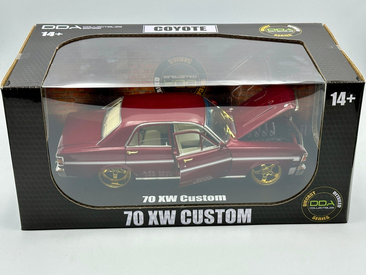 1:24 Ford XW Falcon -- *CHASE VERSION* Cherry Bomb Custom Slammed -- D