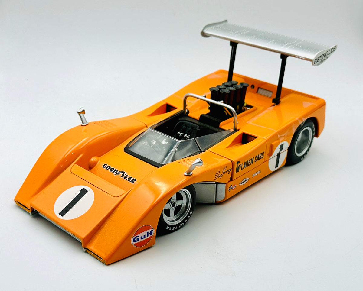 1:18 1969 Dan Gurney -- McLaren M8B High Wing Can Am #1 -- GMP 12023