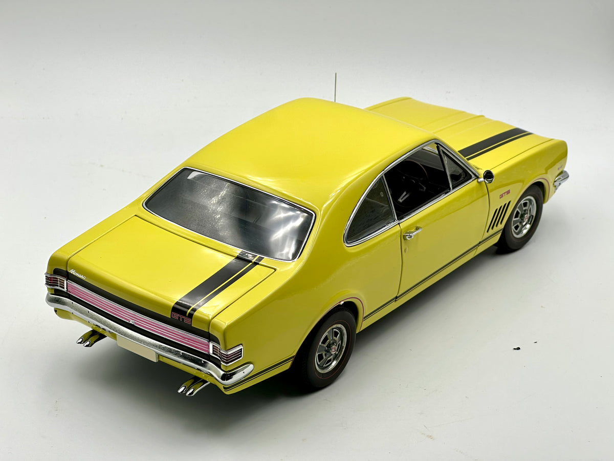 1:18 Holden HK Monaro GTS -- Warwick Yellow -- Biante/AUTOart 72442