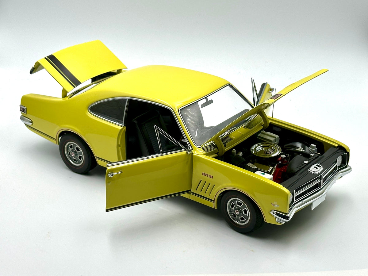 1:18 Holden HK Monaro GTS -- Warwick Yellow -- Biante/AUTOart 72442