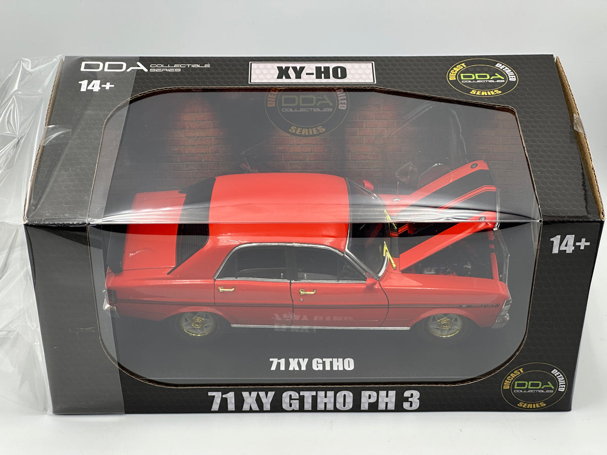 1:24 Ford XY Falcon GT-HO -- *CHASE VERSION* Vermillion Fire (Red)