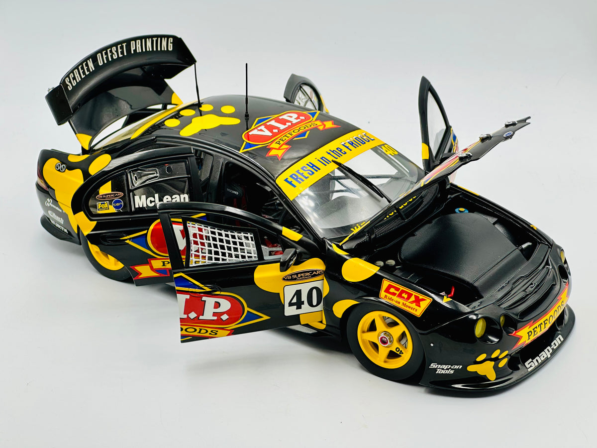 1:18 2002 Cameron McLean -- VIP Pet Foods Ford AU Falcon -- Classic Ca
