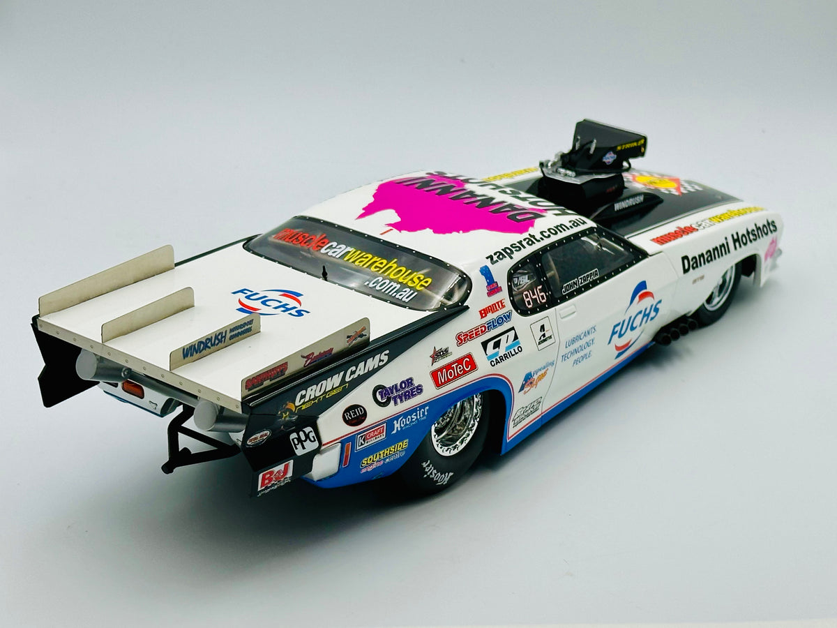 1:18 2018/19 John Zappia -- Holden HQ Monaro Pro Slammer Drag Car -- B