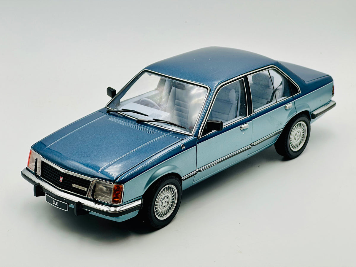 1:18 1980 Holden VC Commodore SL/E -- Nocturn Blue over Atlantis Blue