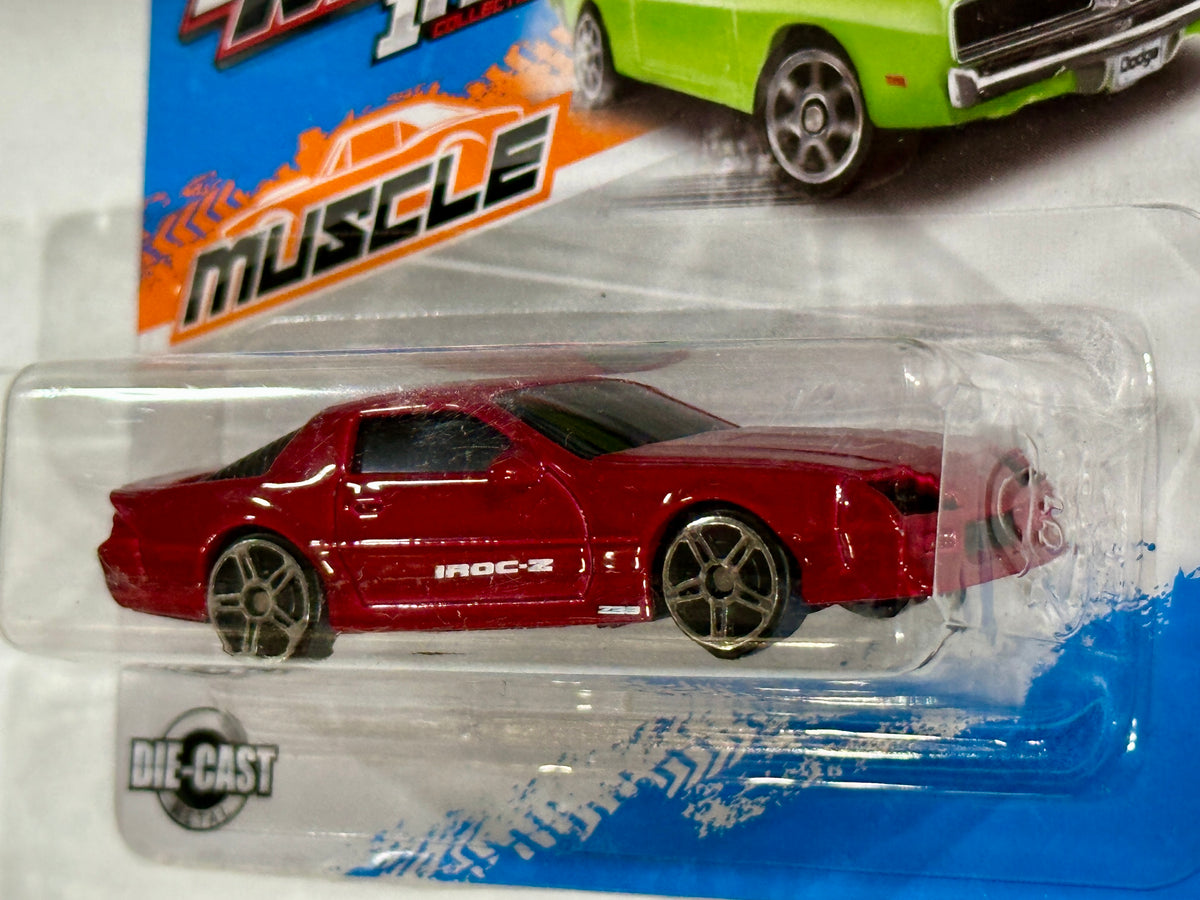 1:64 1980 Chevrolet Camaro Iroc-Z -- Maroon Red -- Maisto