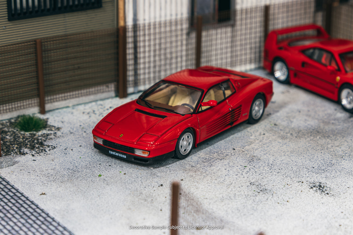 (Pre-Order) 1:64 Ferrari Testarossa 1984 -- Red -- Centauria / IXO Mod