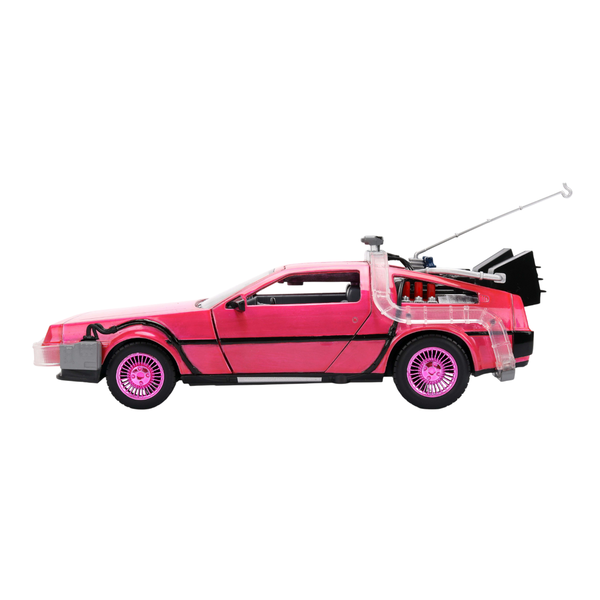 1:24 Back to the Future 1 (Pink) -- Delorean Time Machine -- JADA: Pin