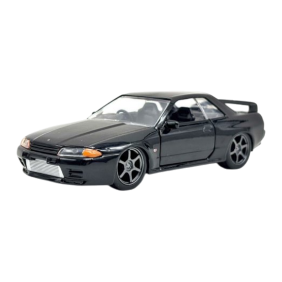 1:32 Nissan Skyline GT-R R32 -- Black -- JADA: Fast & Furious
