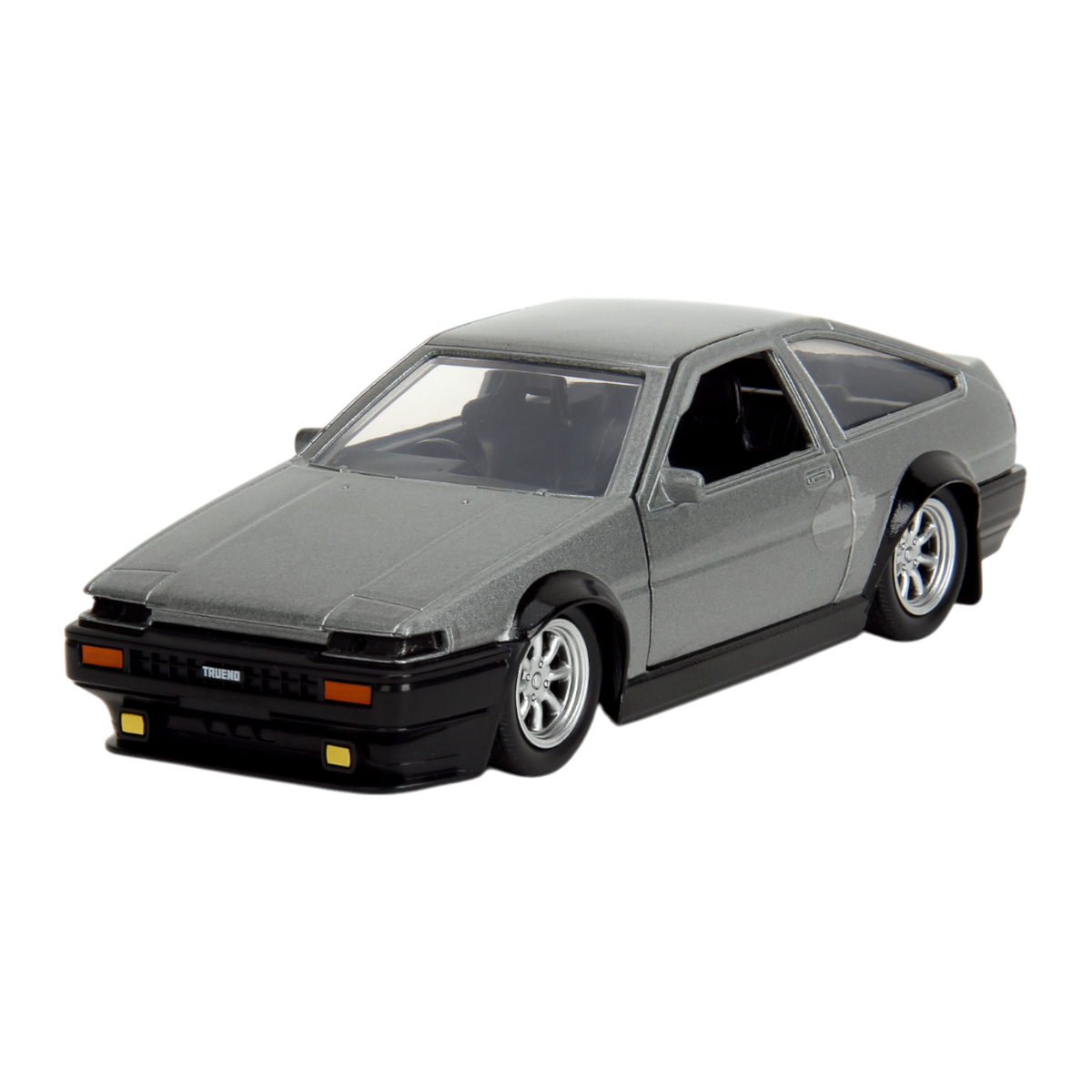 1:32 1986 Toyota Trueno (AE86) -- Grey/Black -- JADA: Fast & Furious