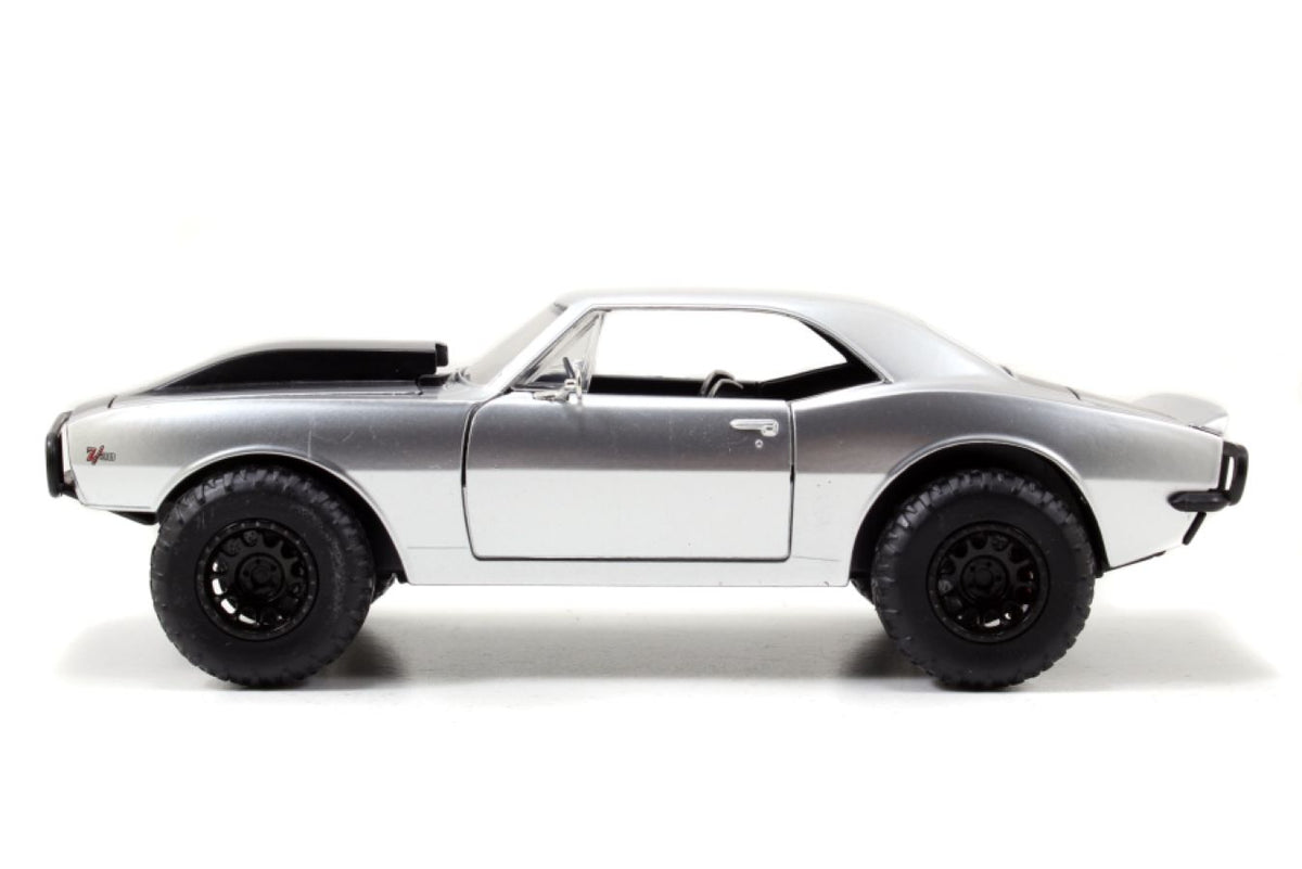 1:24 Roman's 1967 Chevrolet Camaro (Off-Road) -- Silver -- Fast & Furi
