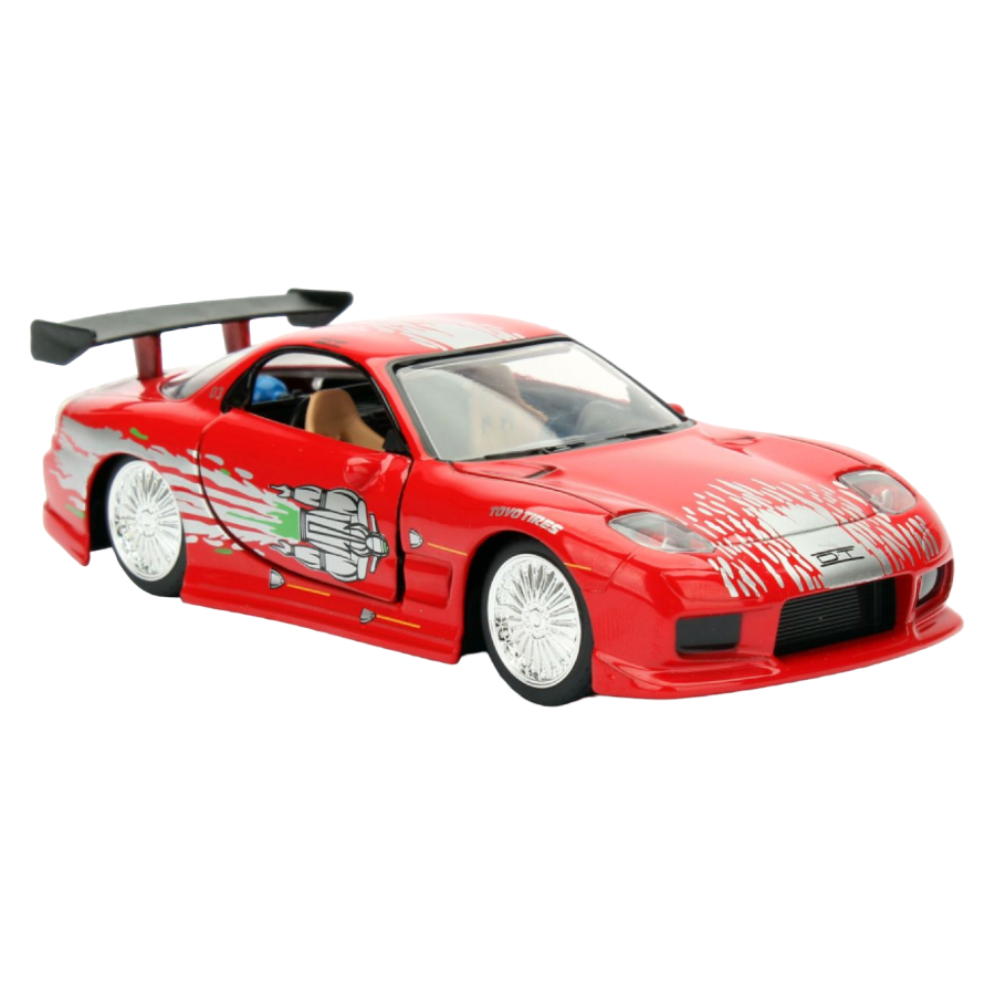 1:32 Dom's Mazda RX7 FD -- Red -- Fast & Furious JADA