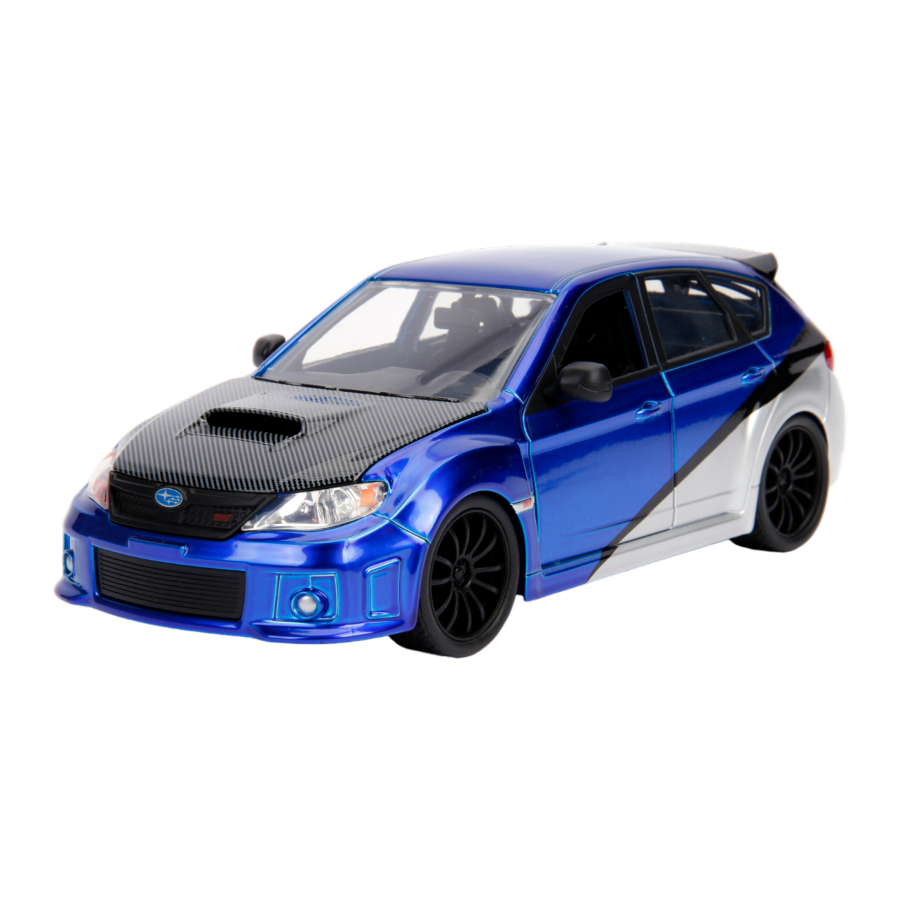 1:24 Brian's 2012 Subaru Impreza WRX STI -- Blue/Silver -- Fast & Furi