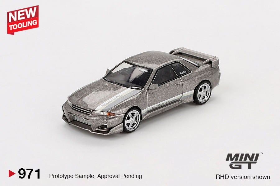 1:64 Nissan Skyline GT-R (R32) Veilside Combat C-I -- Grey -- Mini GT