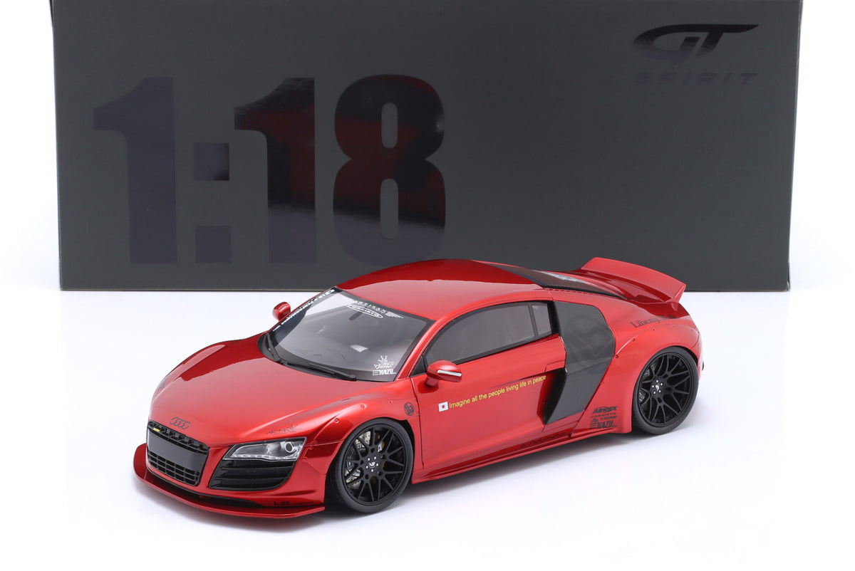 1:18 Audi R8 by LB-Works -- Candy Red -- GT Spirit