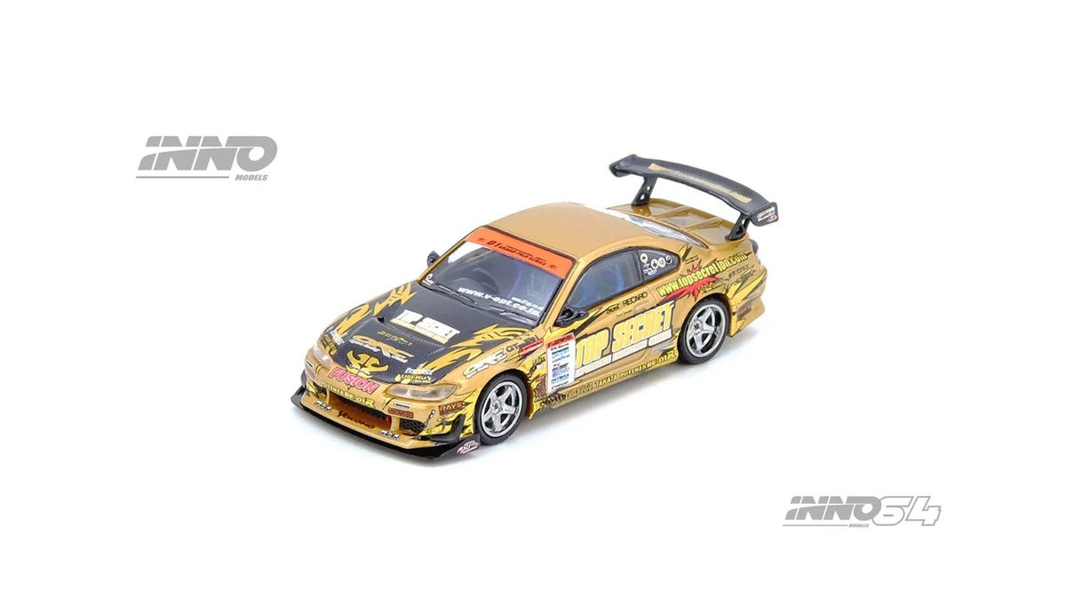 (Pre-Order) 1:64 2004 D1 GP Champion -- Nissan (S15) Silvia TOP SECRET
