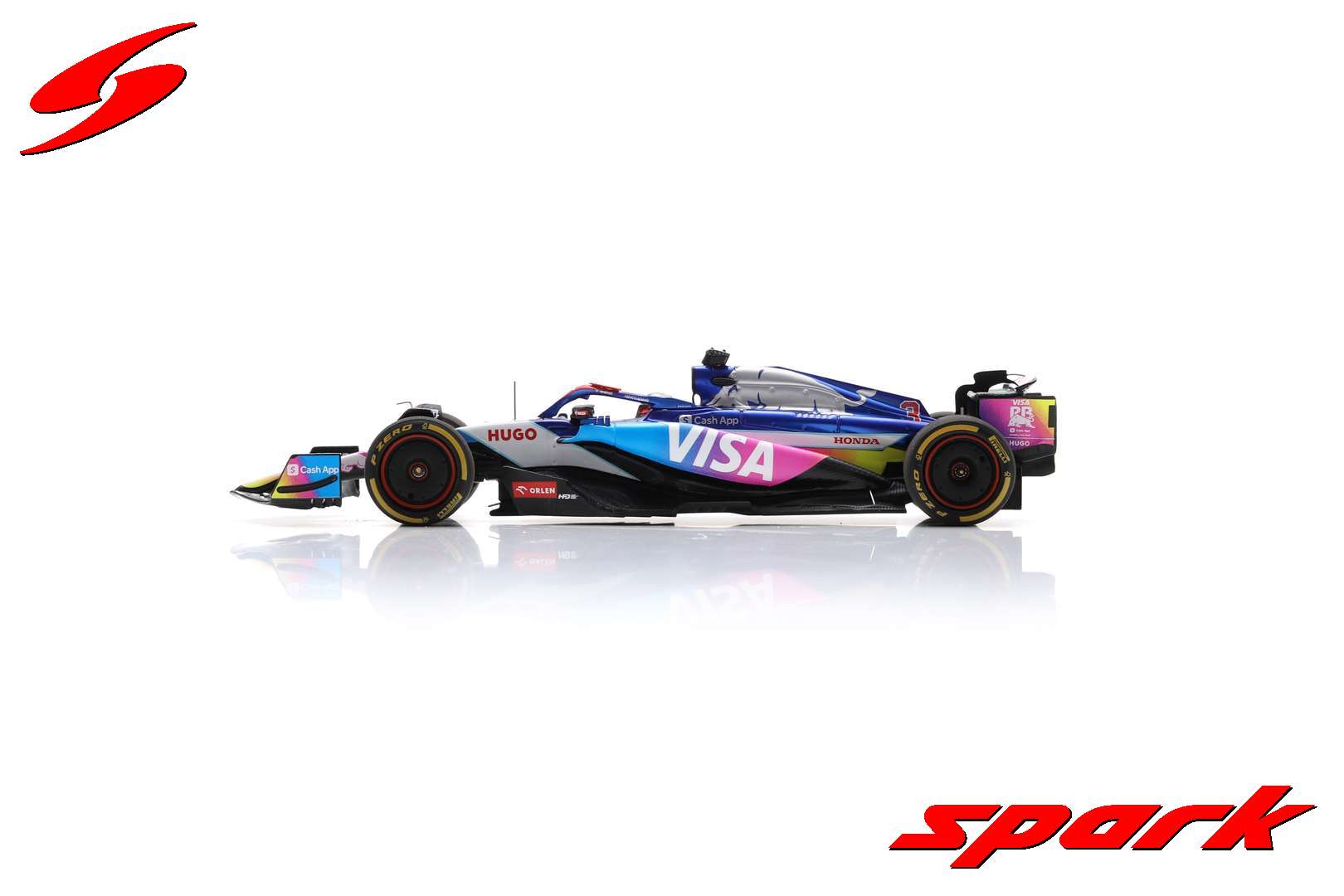 1:43 2024 Daniel Ricciardo -- Miami GP -- #3 Racing Bulls -- Spark F1
