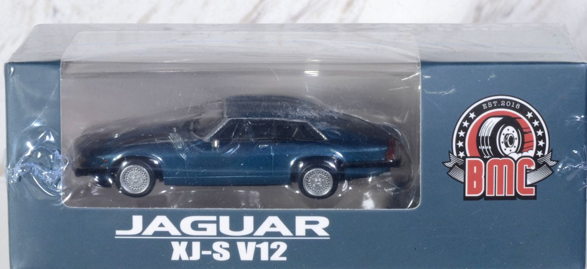 1:64 Jaguar XJ-S V12 1984 -- Cobalt Blue -- BM Creations