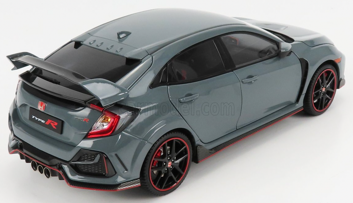 1:18 Honda Civic Type R (FK8) 2020 -- Grey -- LCD Models